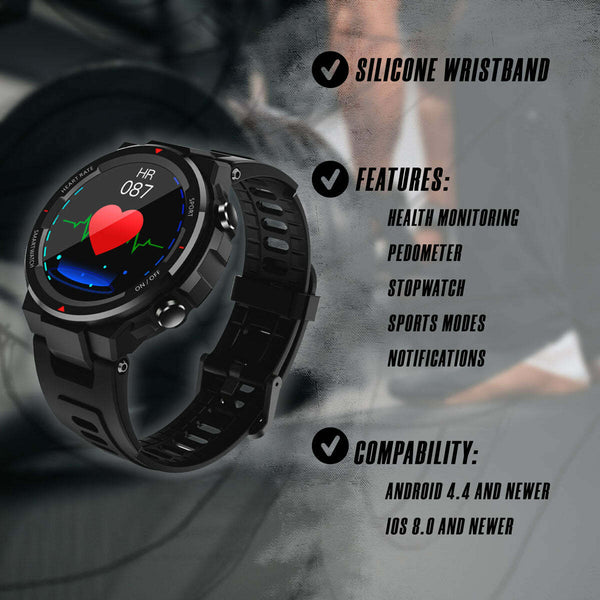 Kuura Smart Watch Tactical T7 - 199,00 EUR - Kuura Official